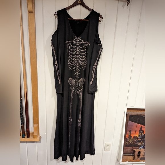 Dresses | Womens Plus Size Skeleton Dress | Poshmark
